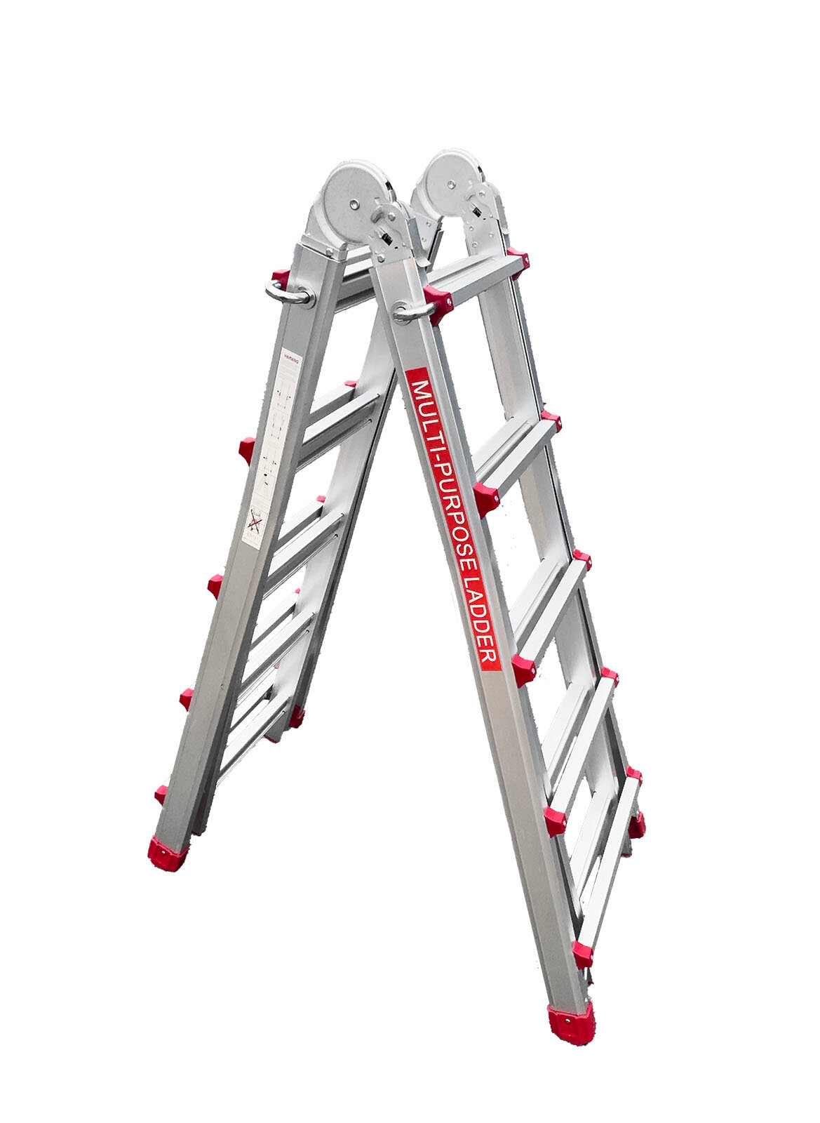 Лестница Sevenberg 4Х5 Telescopic Телескопическая, Длина 5.1 М, Нагрузка 150 Кг.