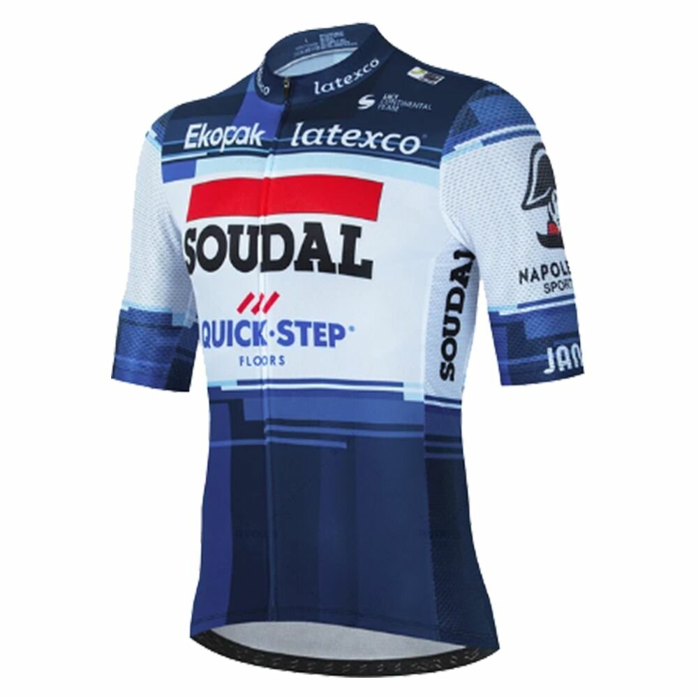 Высокотехнологичный велокомбинезон для мужчин на дорожный велосипед прочный материал комфортное облегающее крой