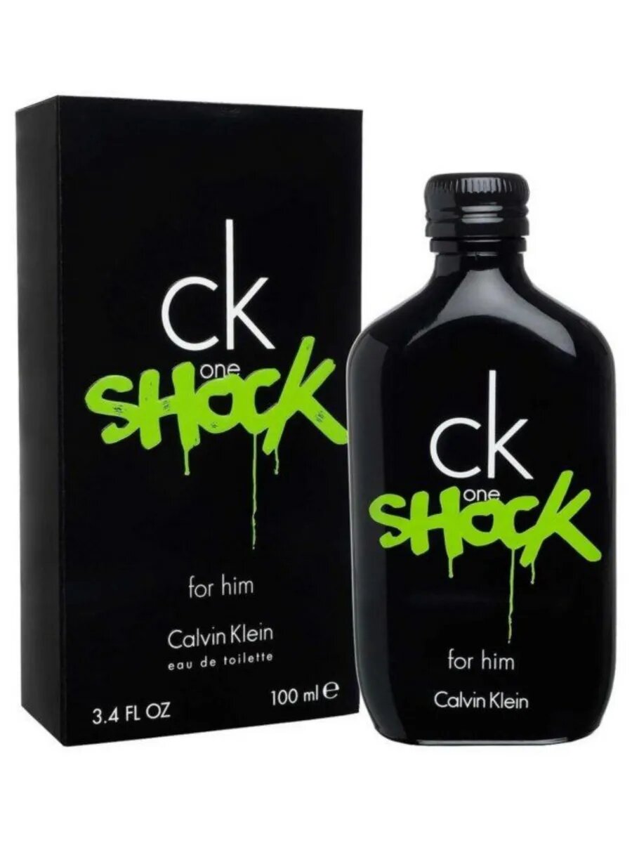 Calvin Klein CK One Shock For Him 100 мл оригинал туалетная вода
