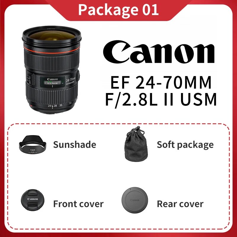 Canon EF 24-70 мм f/2.8L II USM Зум-объектив