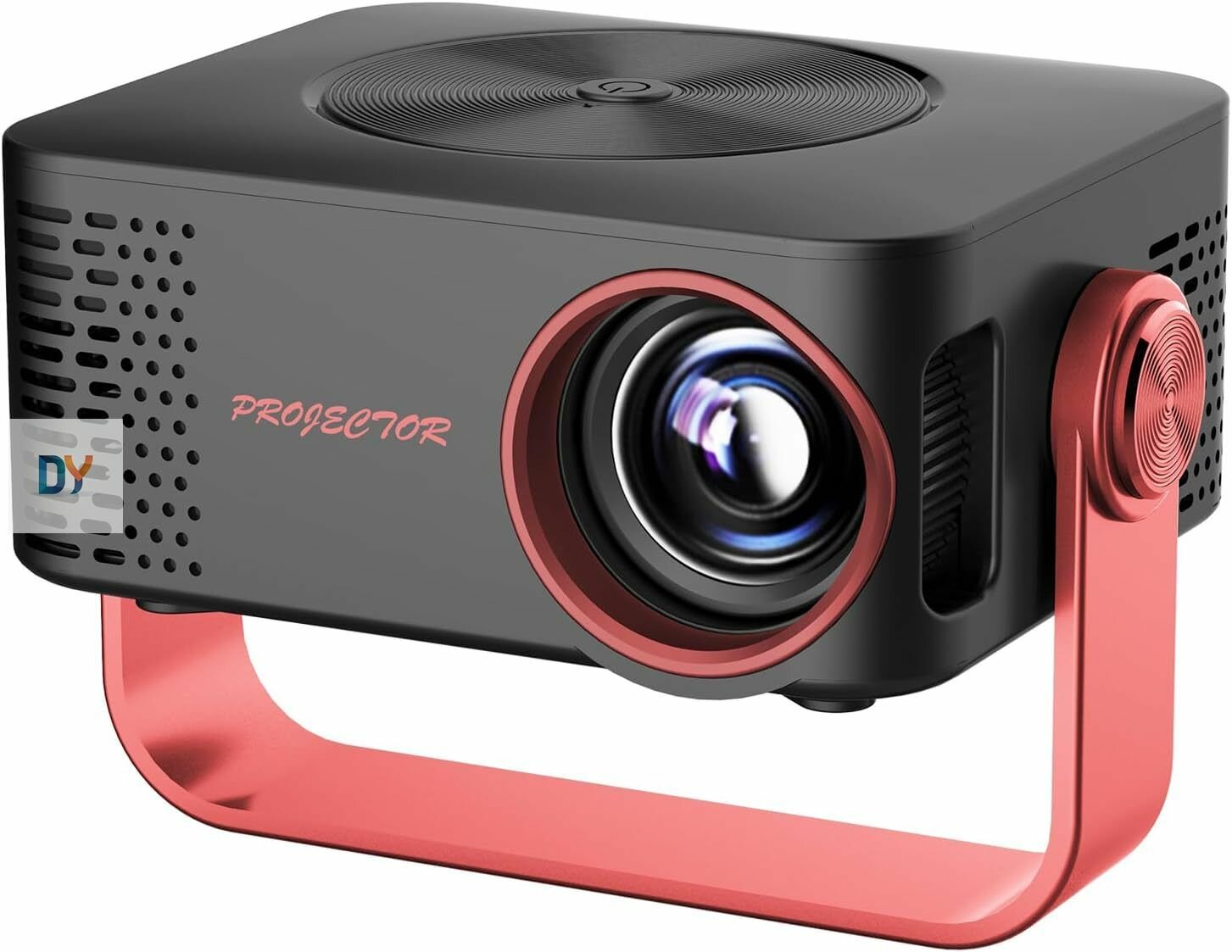 Портативный проектор, 4K Wi-Fi, 1080p, для домашнего кинотеатра, черно