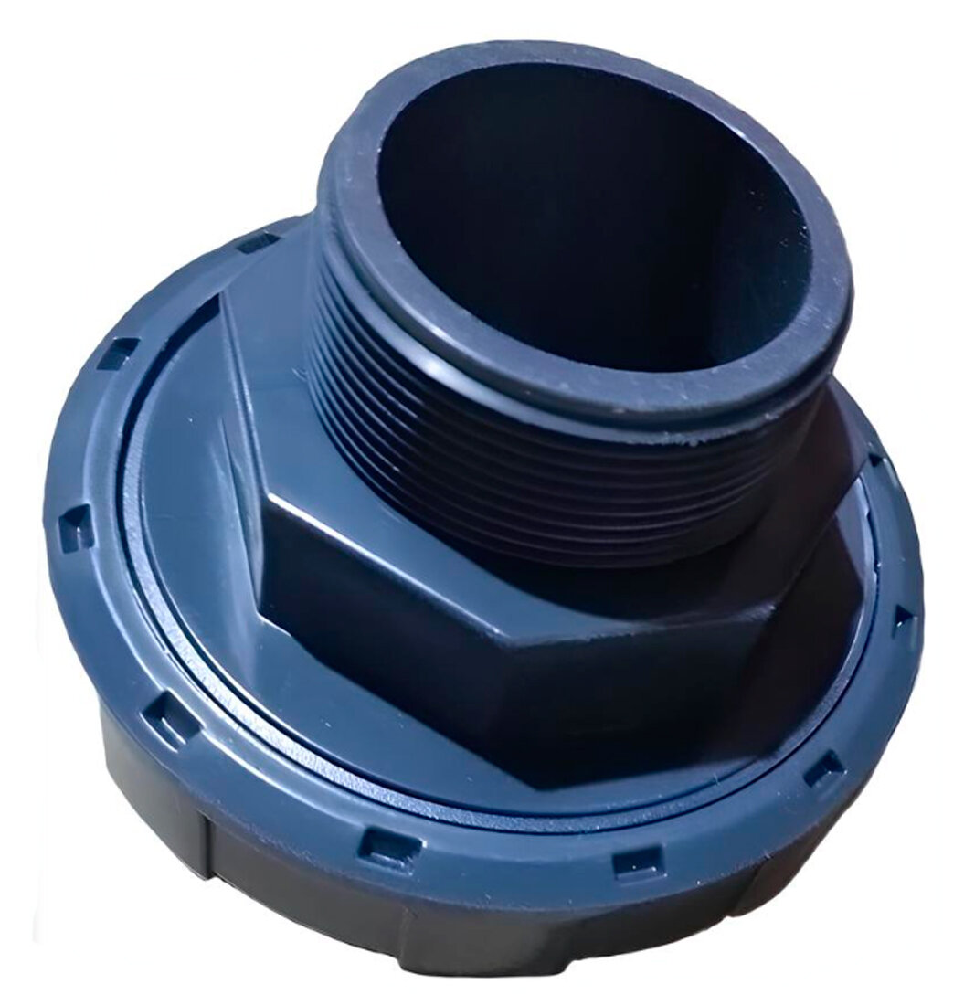 Муфта разборная клей-резьба наруж. д.50х1 1/2" (КНР) / Трубы и фитинги / ПВХ, 16 бар