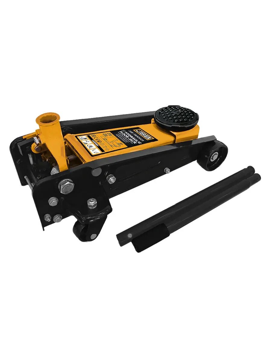 Автомобильный домкрат подкатной 3т, 135-465мм