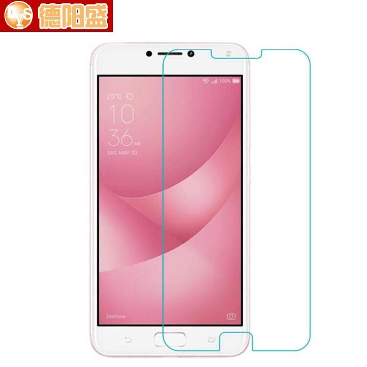 Темперированное стекло для экрана Asus Zenfone 4 Max ZC554KL - Прозрачная пленка, без упаковки, 1 шт