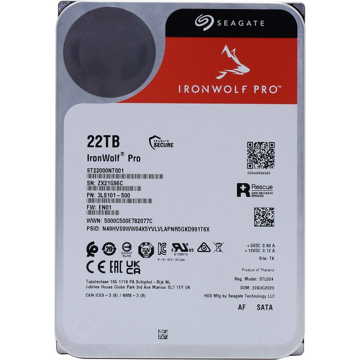 Seagate IronWolf Pro ST22000NT001