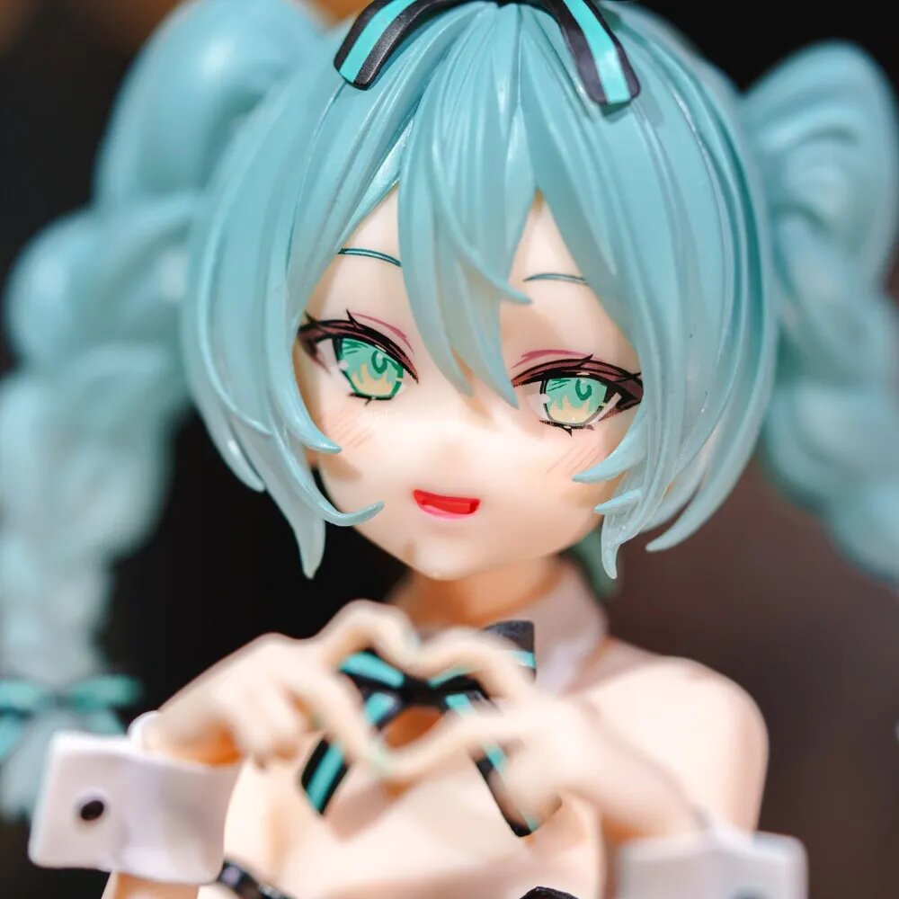 Фигурка Hatsune Miku BiCute Bunnies Красивый цвет U749 ABS пластик 1 шт. Фигурка для девочек — фото 1