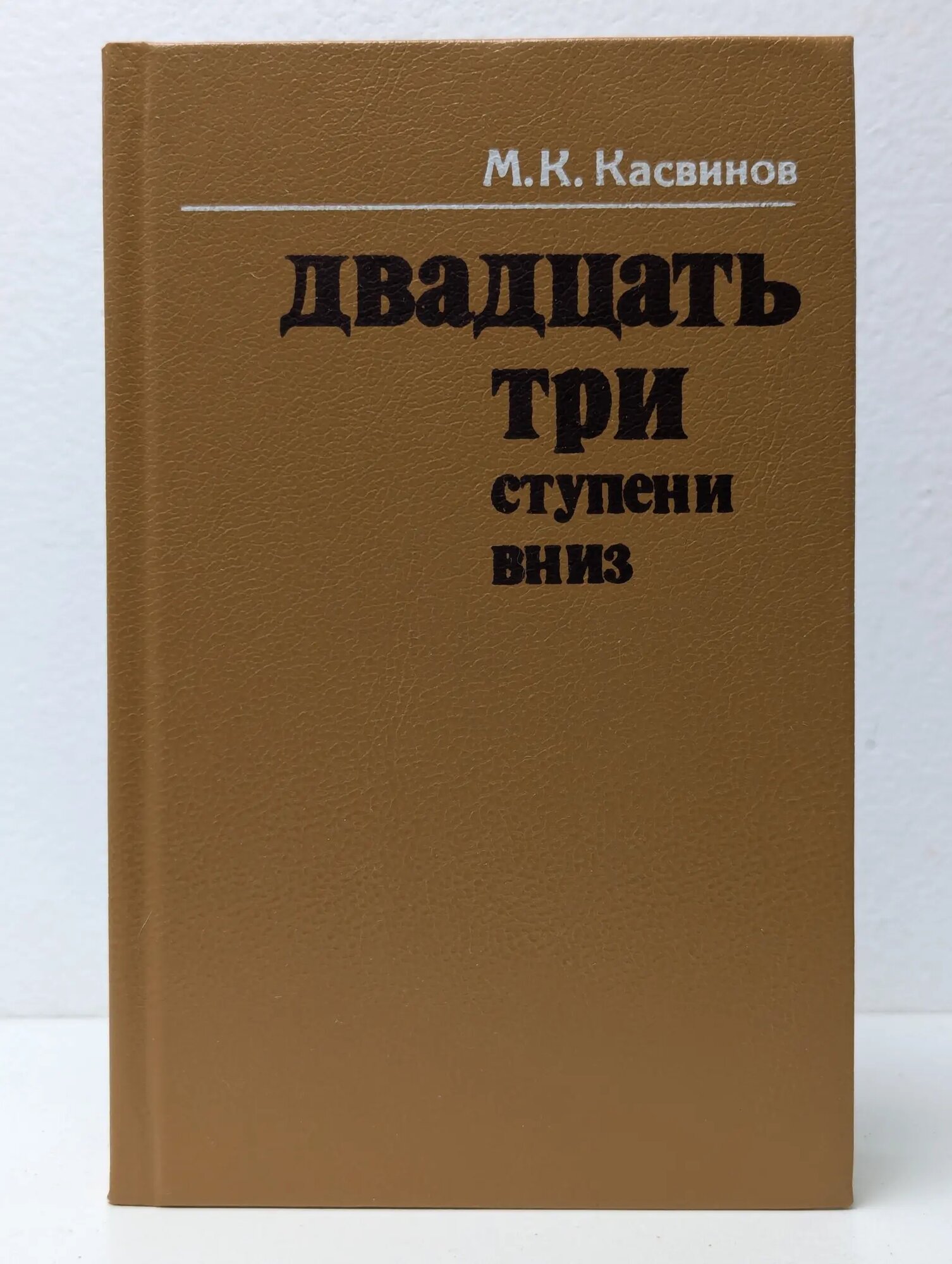 Двадцать три ступени вниз Касвинов Марк Константинович 1987