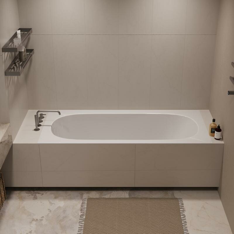 Vincea Ванна акриловая Vincea VBT-710-1700, 1700*750*460, цвет белый