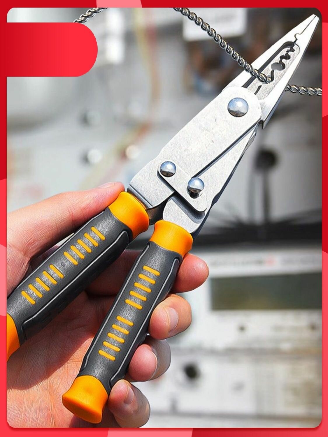 2-в-1 Инструмент Nipper , Пассатижи/плоскогубцы