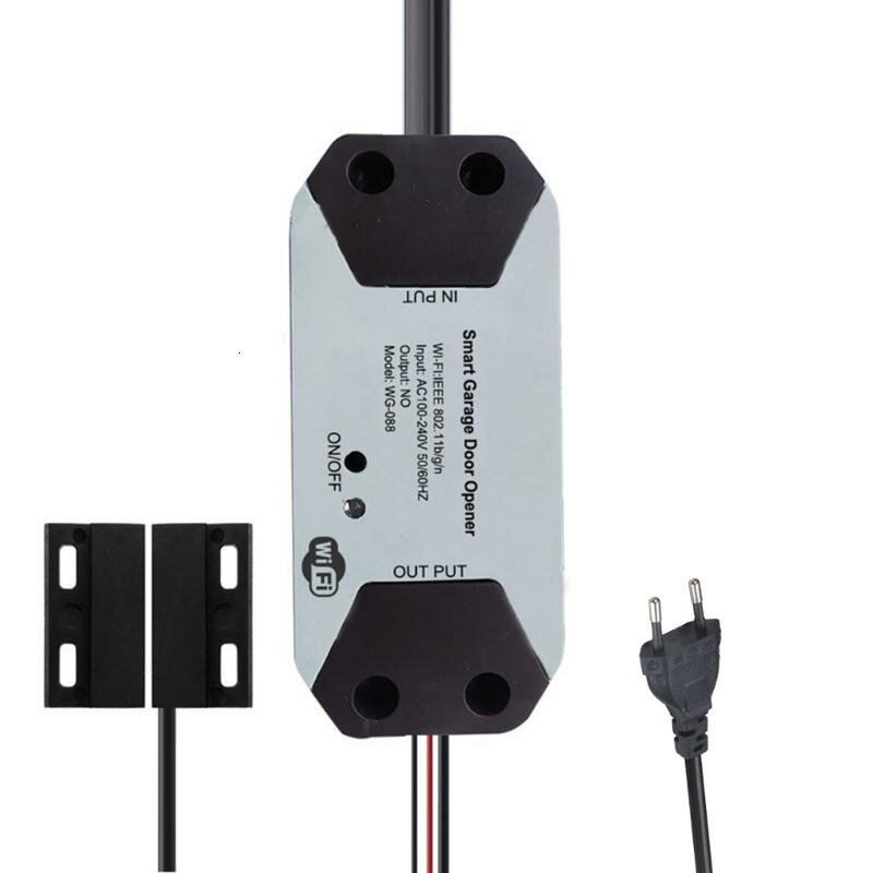 Умный контроллер для гаражных ворот с Wi-Fi и голосовым управлением