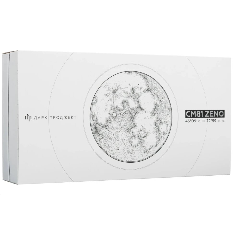 Клавиатура проводная Дарк Проджект Zeno [DP-CM81ZWC], механическая