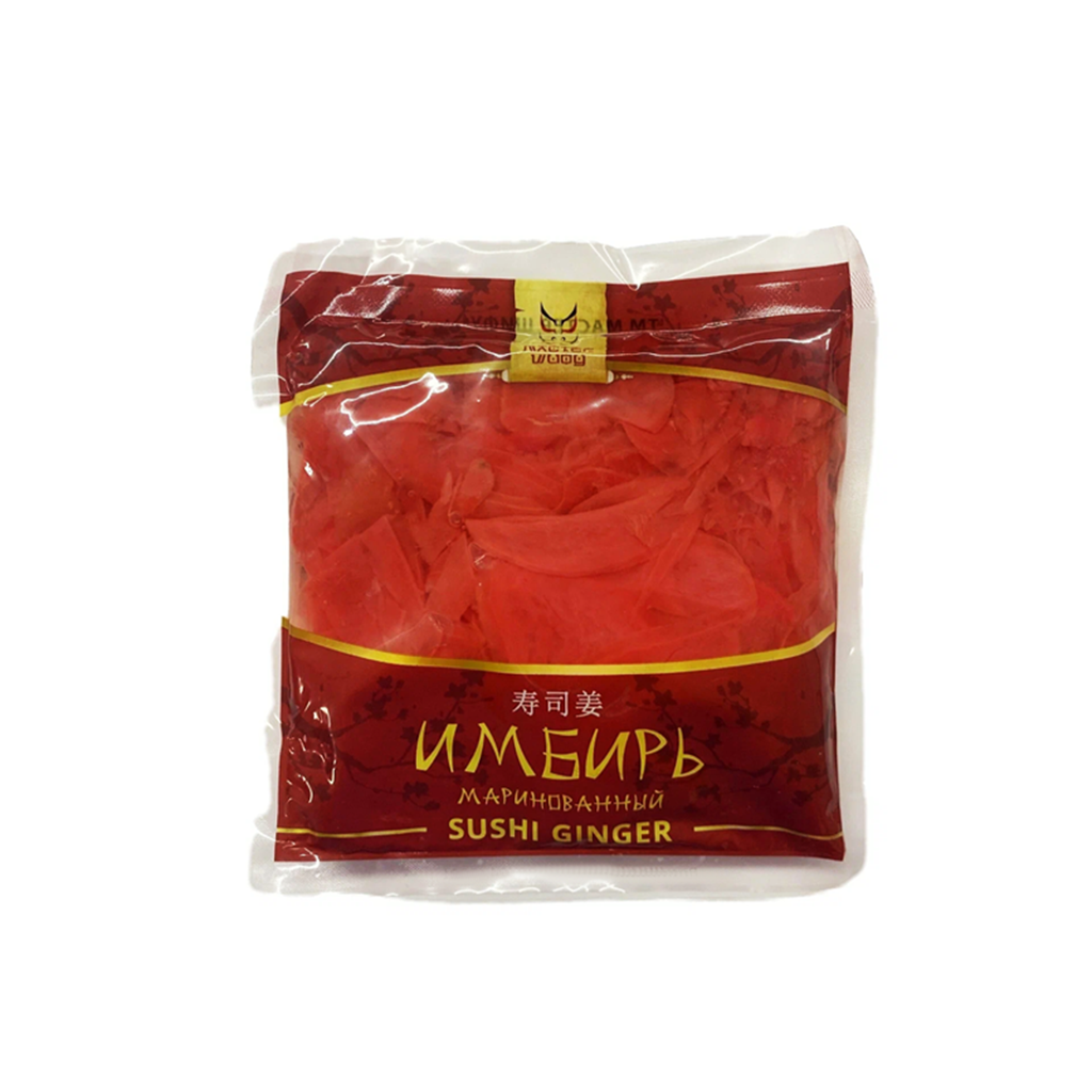 Имбирь "Мастер Шифу" маринованный розовый с пряным вкусом 200 г, Китай