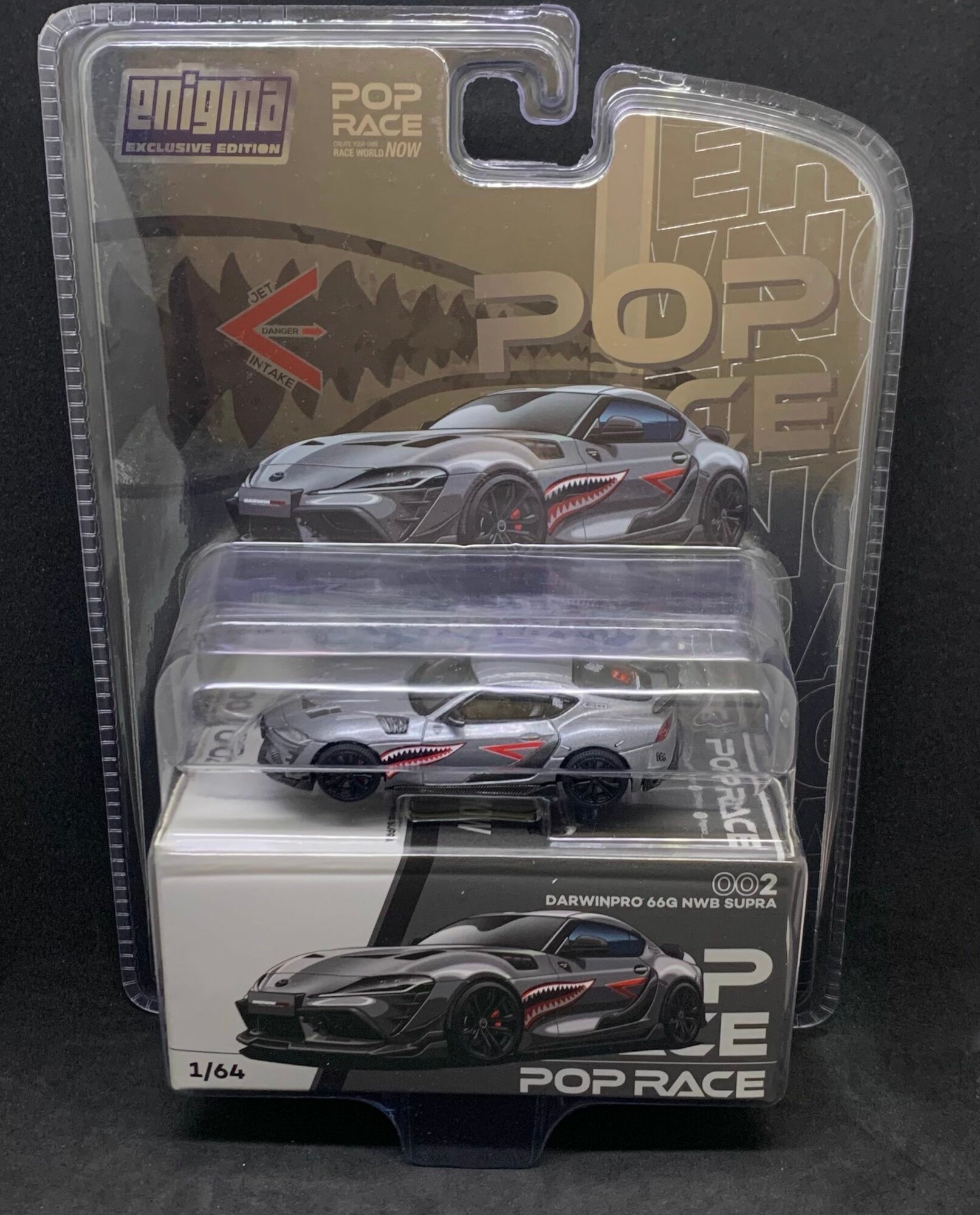 Poprace 1:64 X Enigma 002 DARWINPRO 66G NWB SUPRA Легковая модель автомобиля