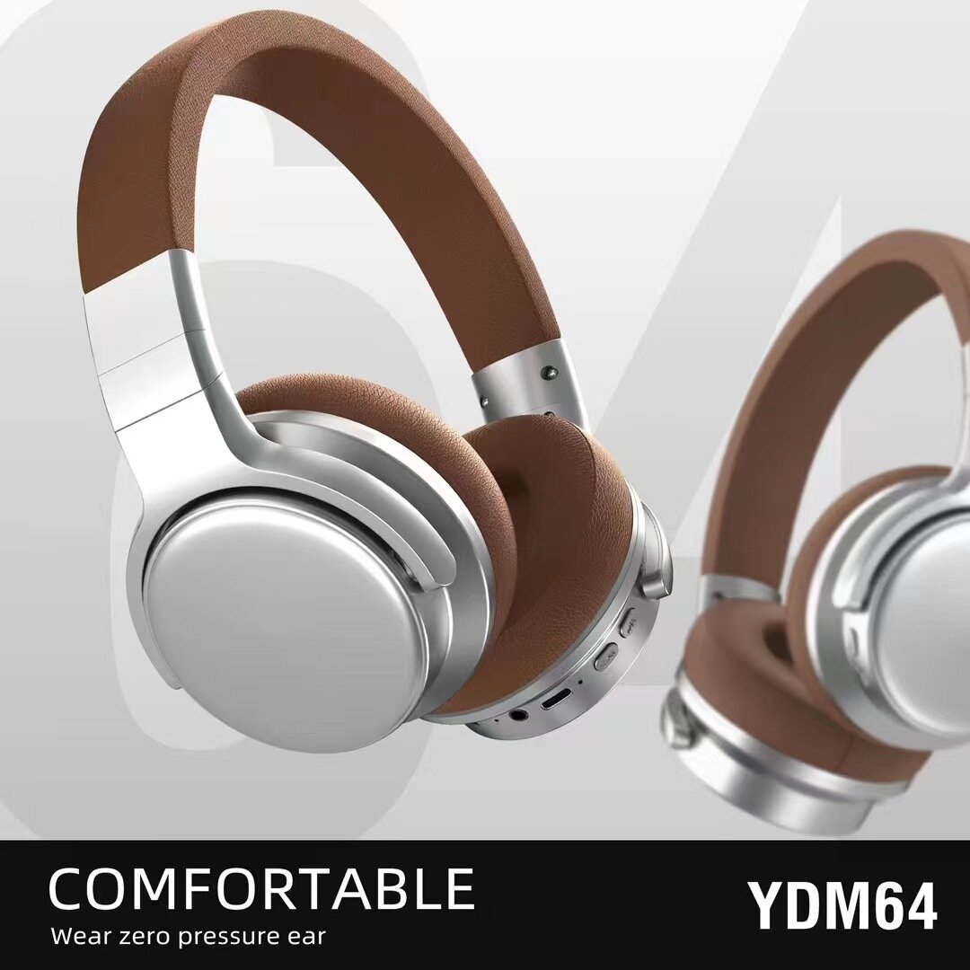 Наушники Bluetooth YM Mall на голове M213 басовый звук игровые проводные беспроводные