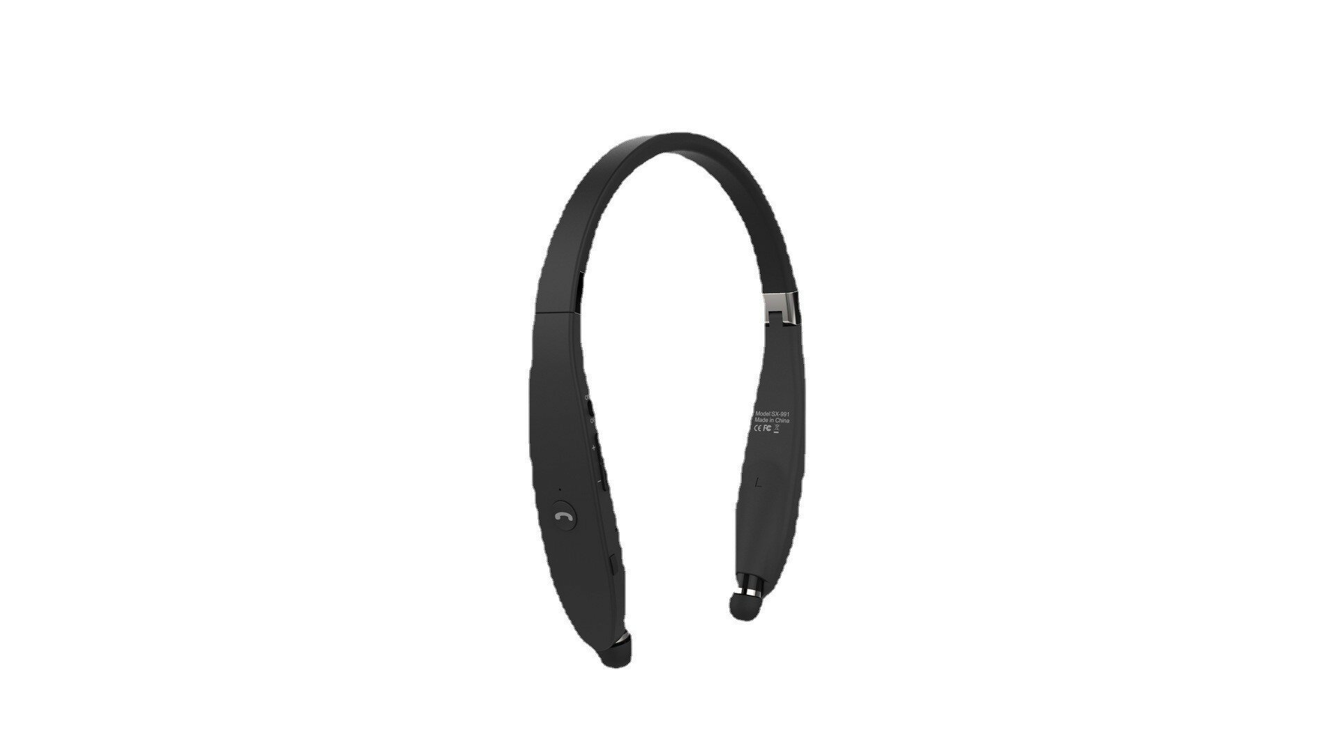 Наушники Bluetooth YM Mall на шее M235 складной стерео Bluetooth 5.0 спортивные музыкальные