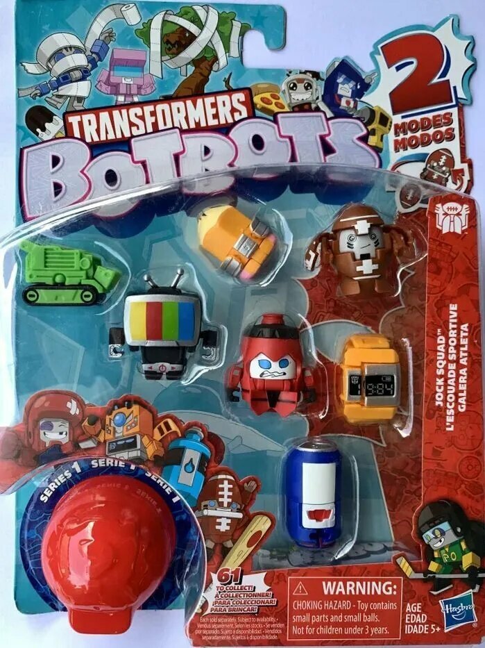 Transformers BotBots Series 8-Piece Set - Коллекционные куклы Тайна 2 в 1