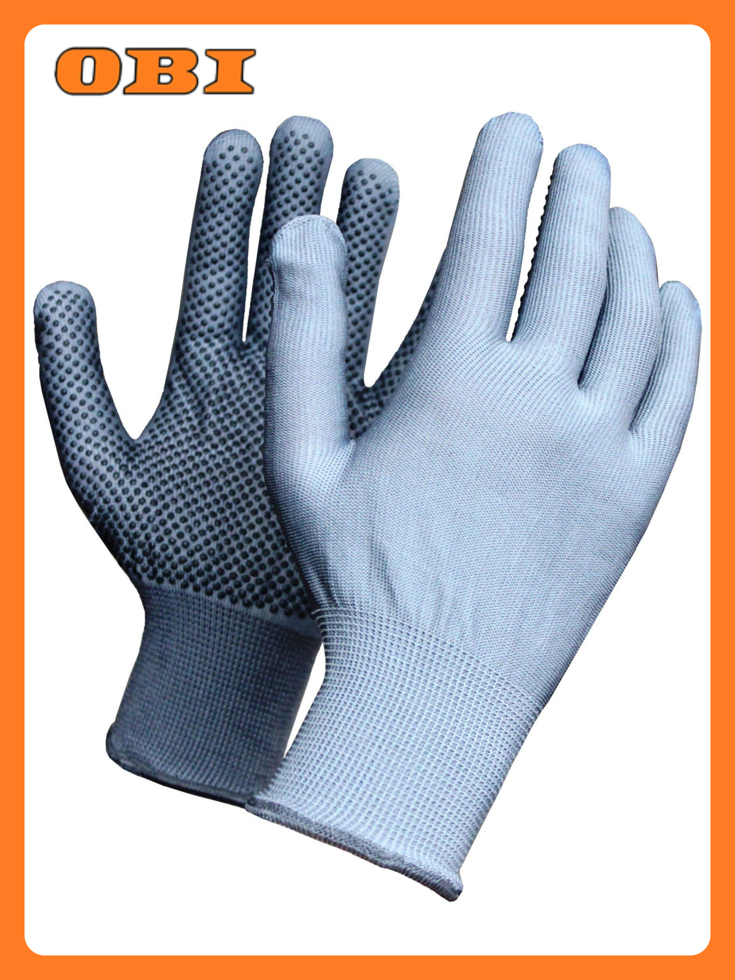 Перчатки СВС, точечное ПВХ покрытие, для общих производственных загрязнений, 5 пар