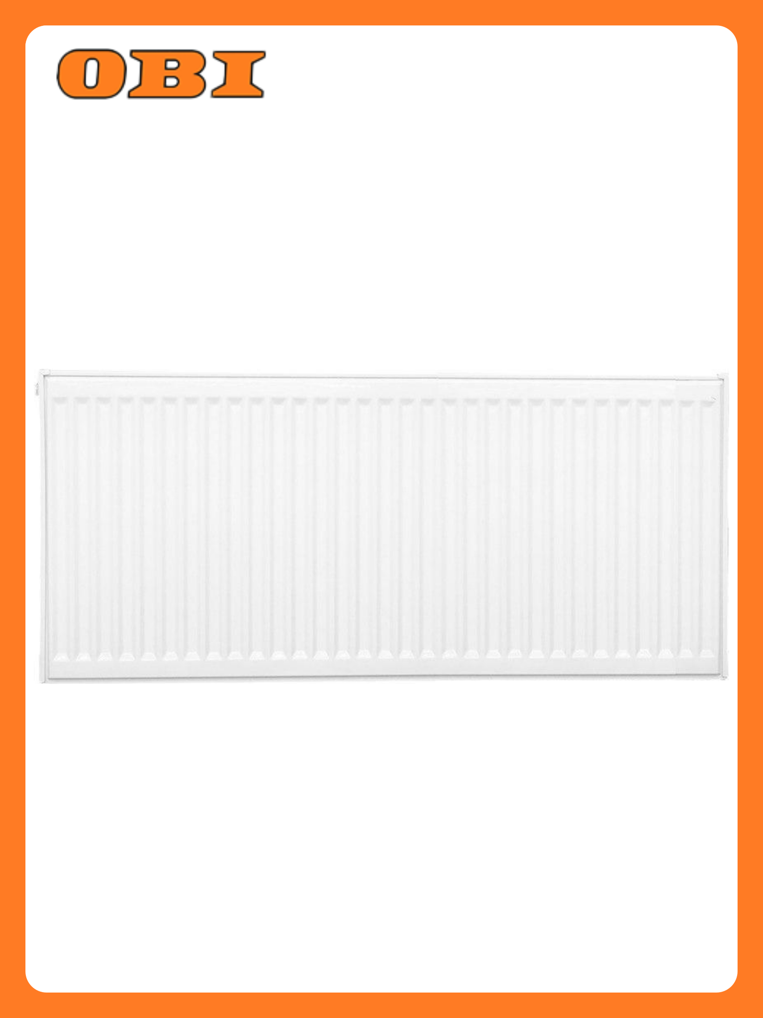 Радиатор панельный стальной Metronex 500х1000 мм боковое подключение