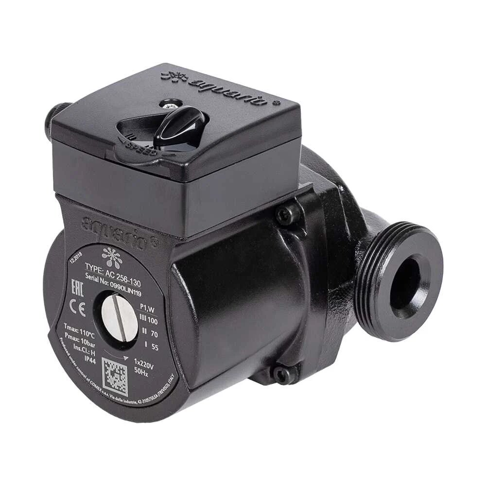Насос AQUARIO AC 256-130 5256, сталь, с конденсатором, без механического уплотнения вала