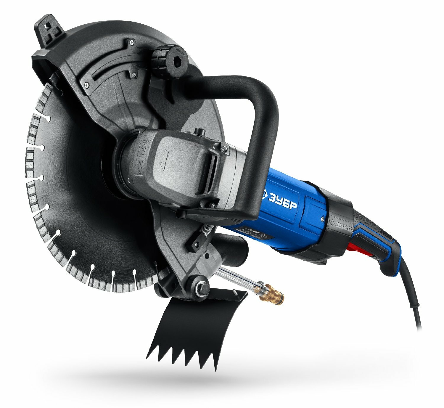 Электрический резчик по бетону ЗУБР Профессионал 2700 Вт 355 мм 125 мм