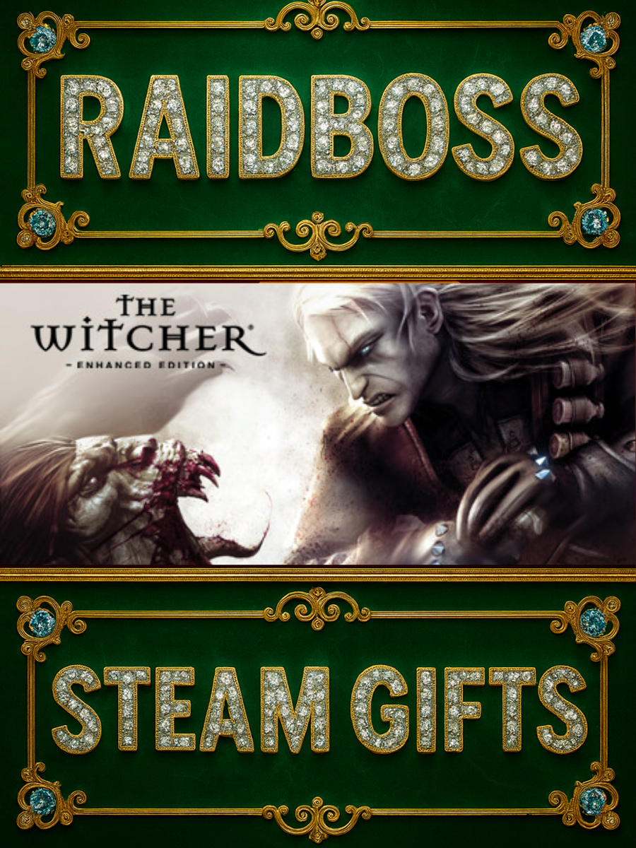 The Witcher: Enhanced Edition (ROW) — купить Steam Gift для PC | подарок | Украина | автовыдача