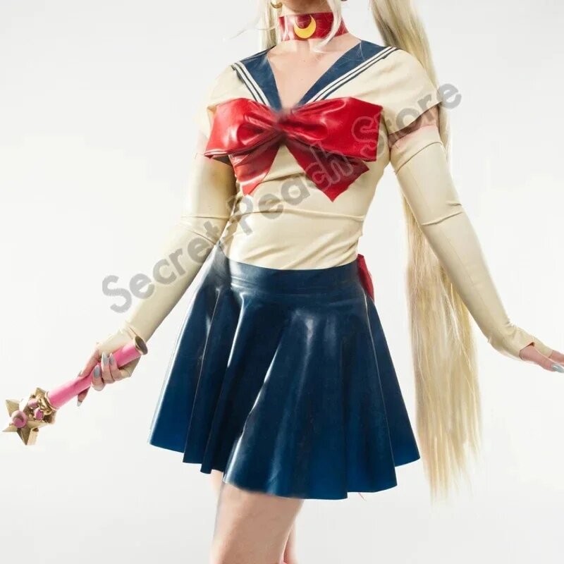 Косплей костюм моряка из латекса M-L