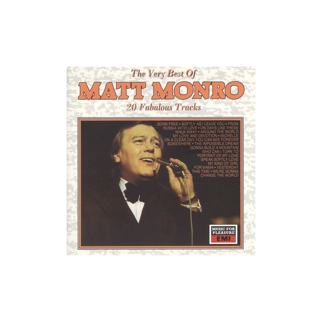 Диск The Very Best Of Matt Monro - Primary Contributor: Matt Monro; (1 CD)