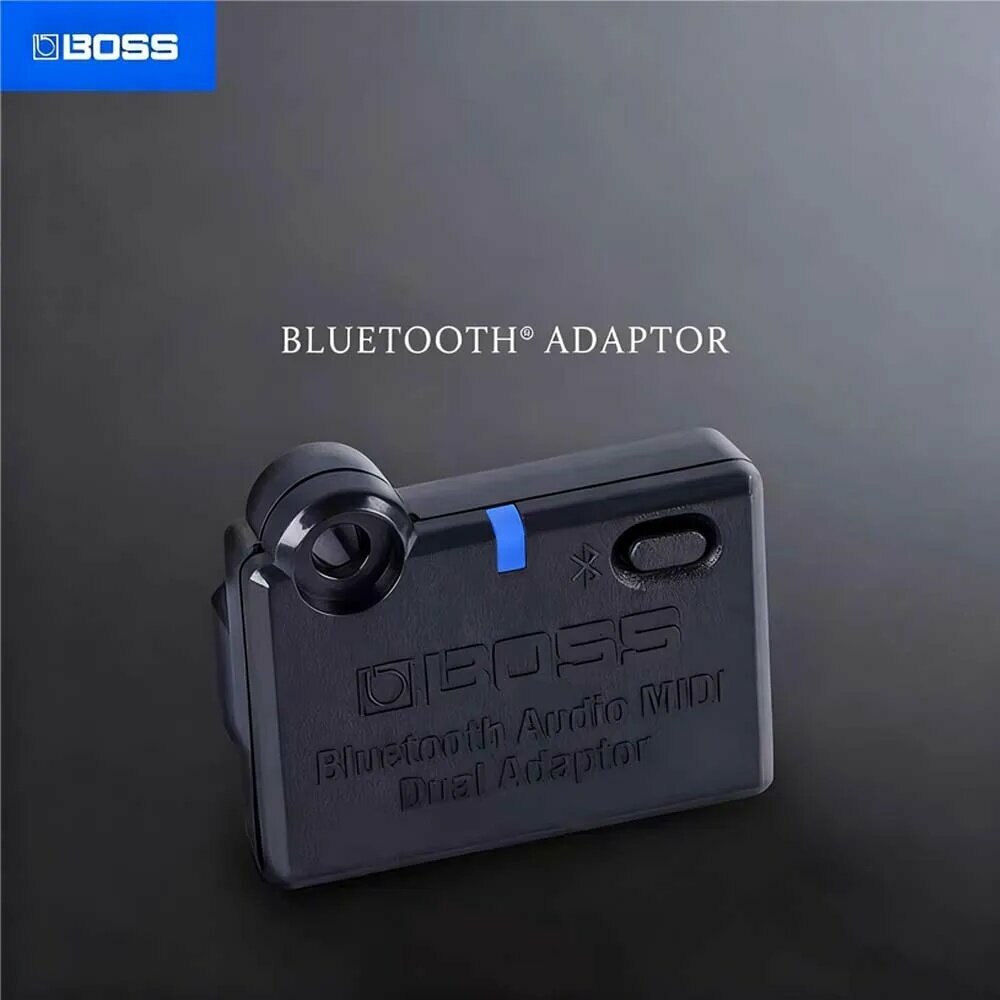 Адаптер BOSS BT-DUAL Bluetooth Audio/MIDI, для усилителей BOSS Katana Bass/DUAL CUBE BASS, питание от устройства