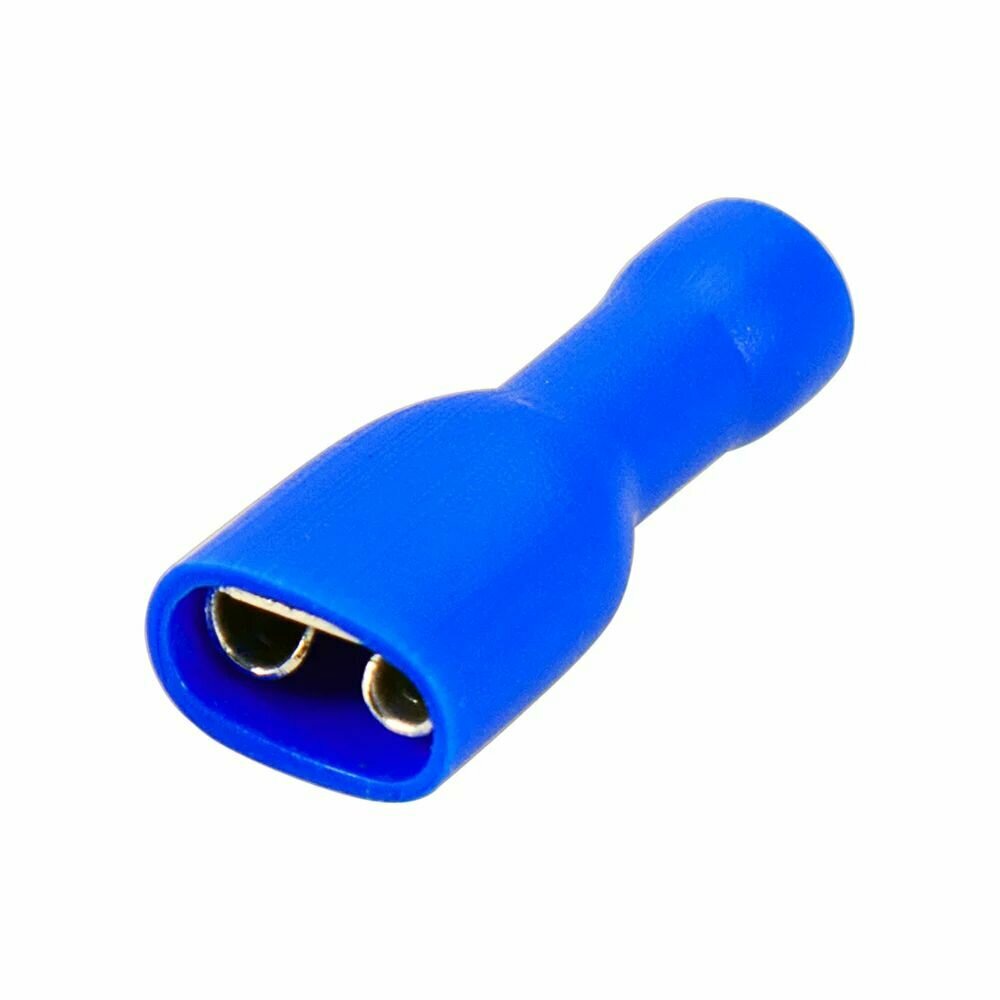 Плоская полностью изолированная клемма REXANT РППи-м 2,5-(6,3) 06-0395-A