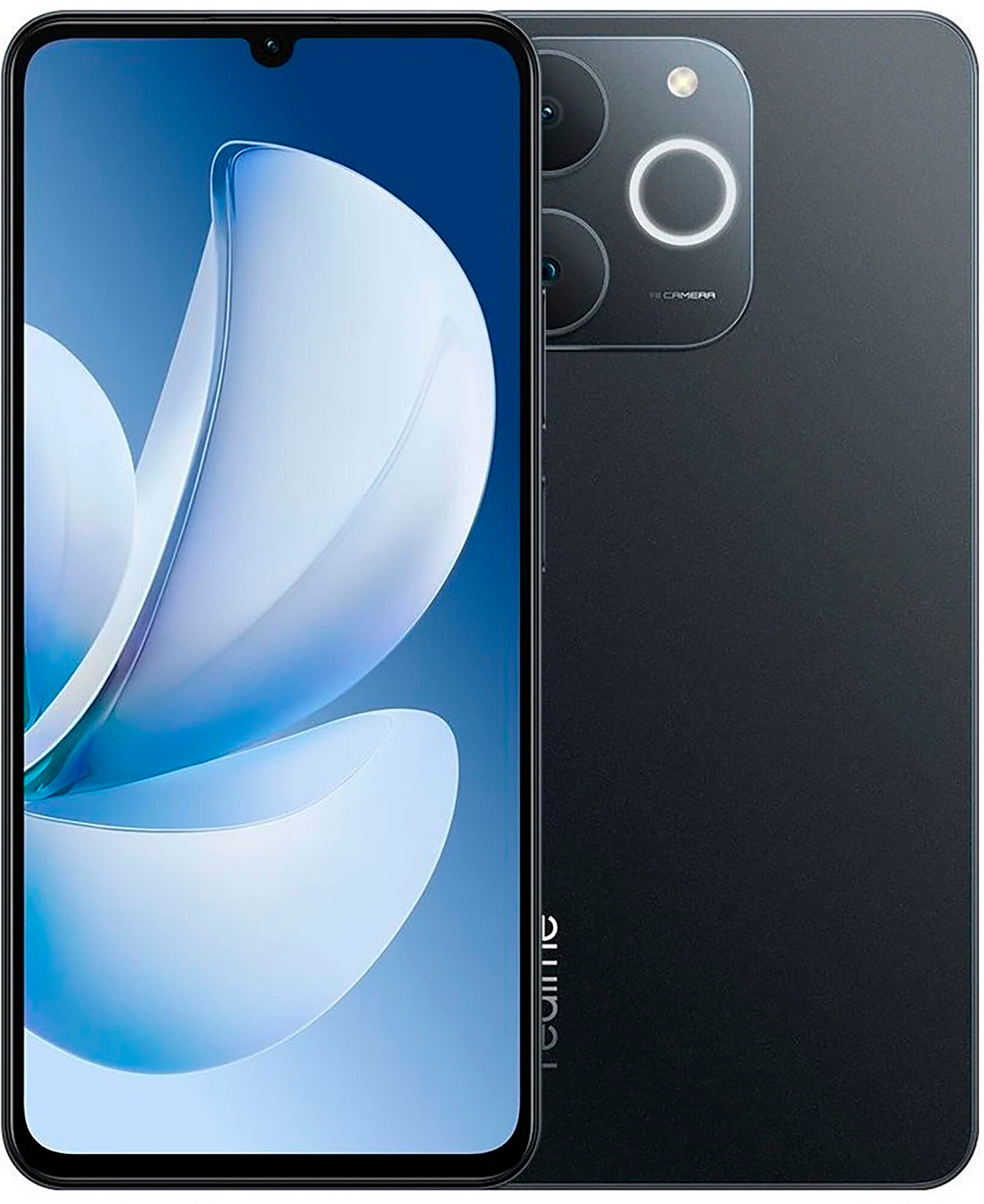 Смартфон realme Note 70 6/128 Гб черный, 6.74", 1600x720, IPS, 90 Гц, 6300 мА*ч