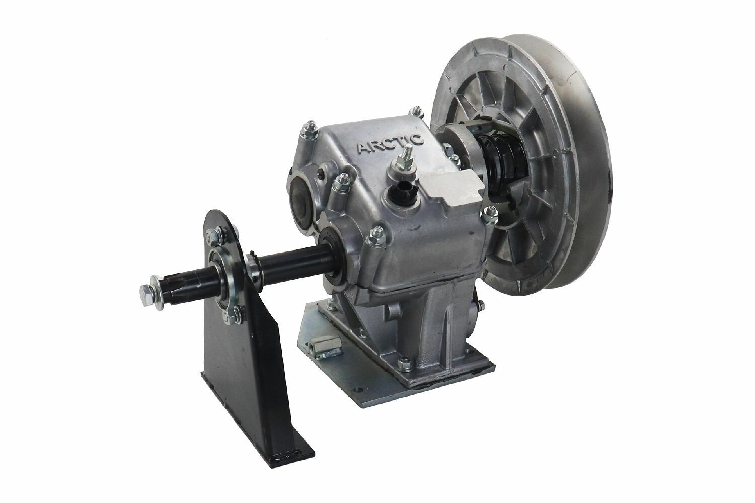 Коробка реверса мотобуксировщика (CG/CB), с доп. опорой, с дисками и звездой