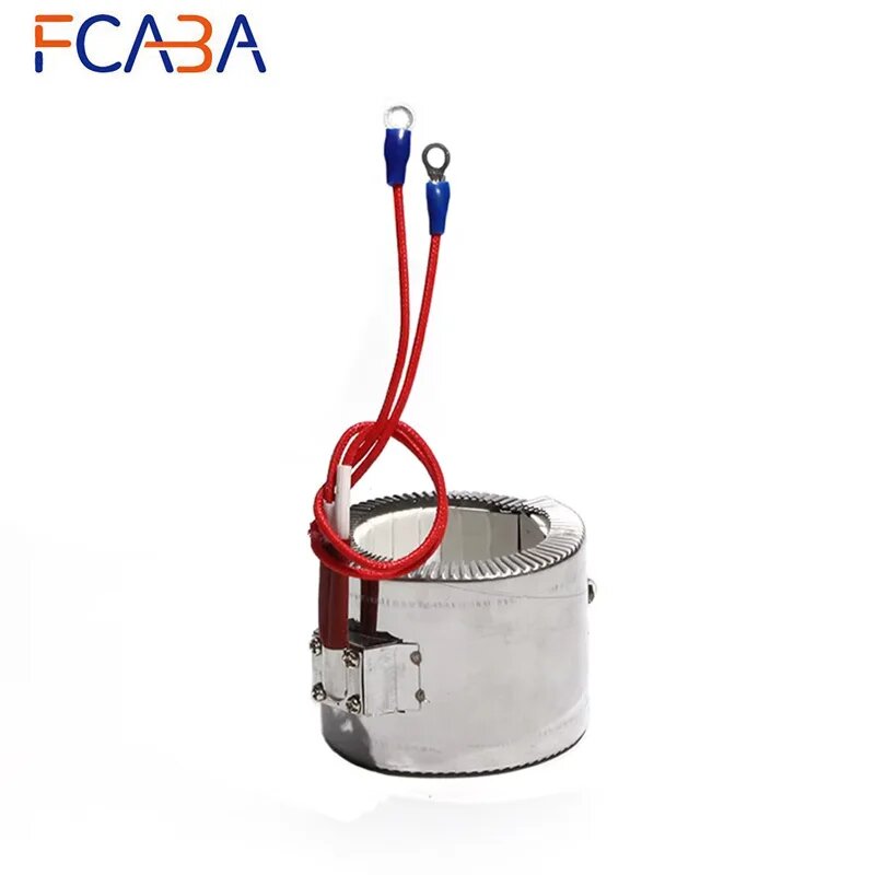 Керамический ленточный нагреватель FCABA 70 мм 220 В, 400W 70x40mm(DxH)