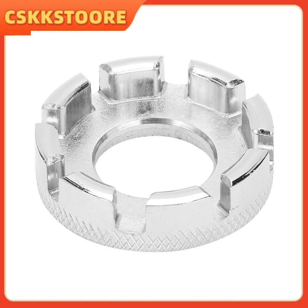 Велосипедный 8-ходовой ключ для спиц, серебристый