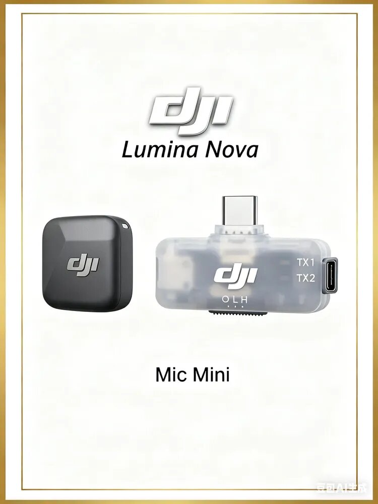 DJI Микрофон универсальный, темно-серый