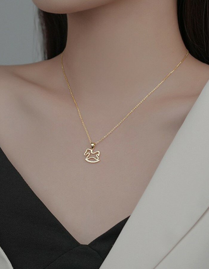 Колье, кристалл