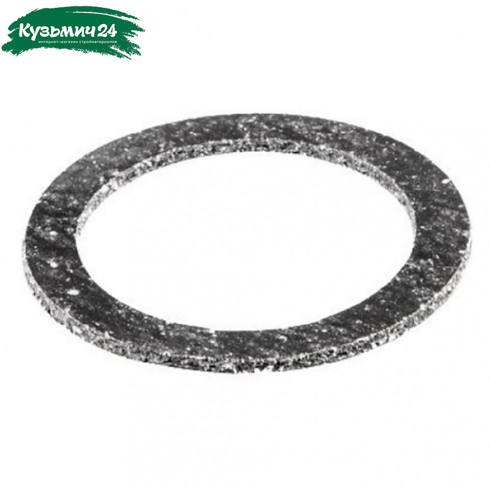 Прокладка межсекционная Ду 32 мм, 1 1/4", паронит, для радиатора