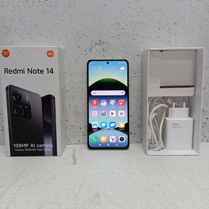 Смартфон Xiaomi Redmi Note 14 8/256 Зелeный
