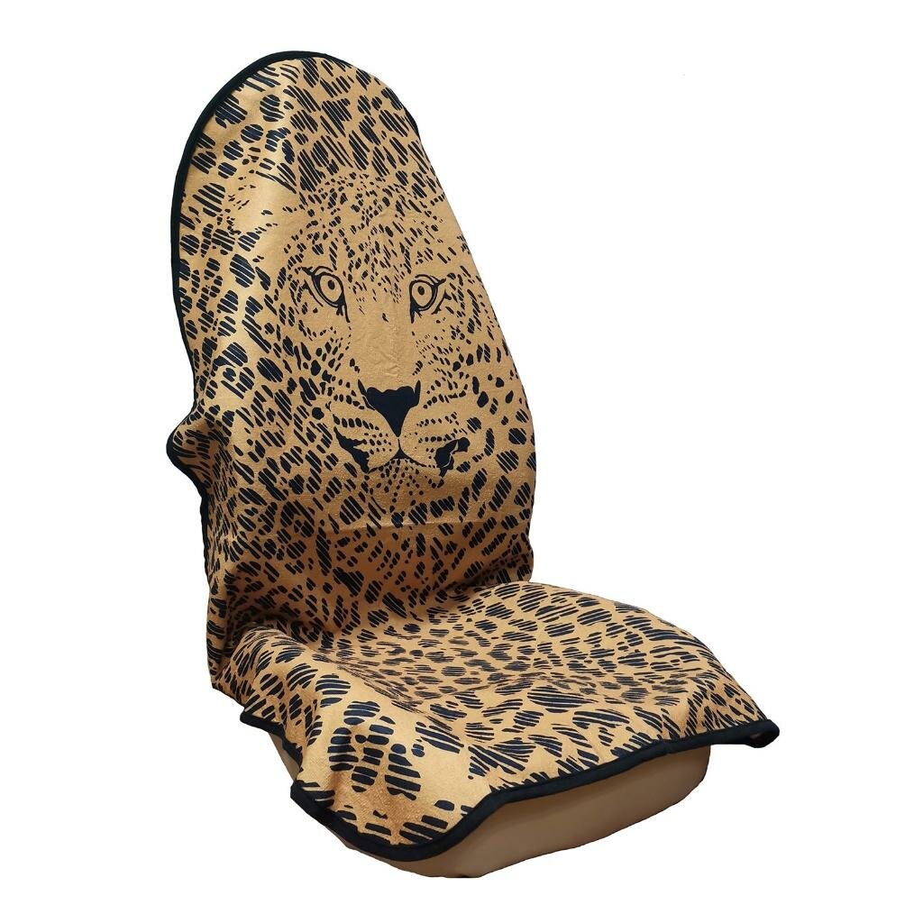 Водонепроницаемый чехол для автомобильных сидений, Леопардовый принт