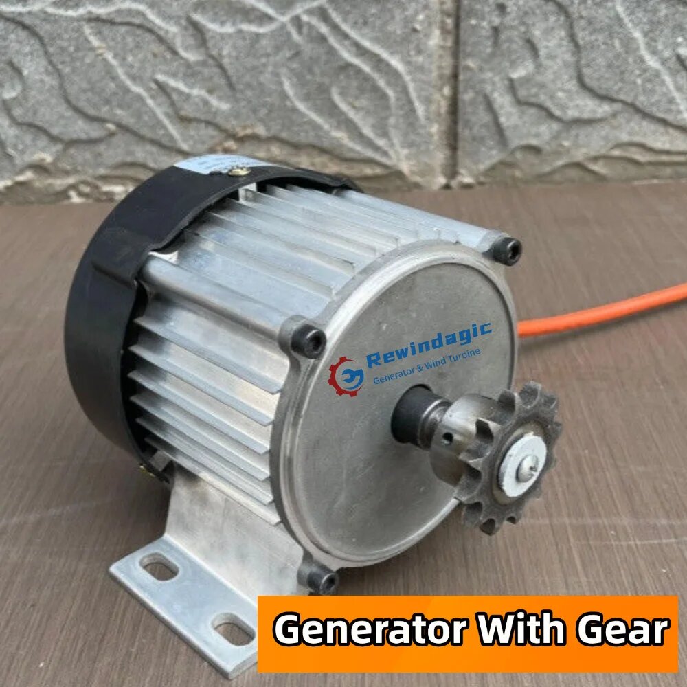 Rewindagic Однофазный электрогенератор 3-8 кВт 220В 1500RPM, PMG With Gear, 8KW