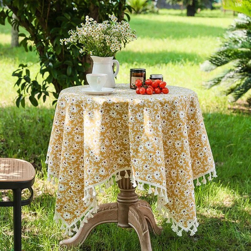 Скатерть Гребенной хлопок 140x140см