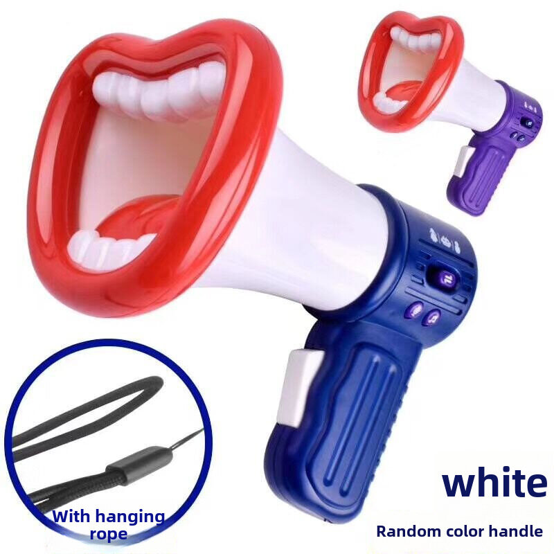 Голосовой изменитель для детей с интернет-звучанием, смешной спуф, креативная запись, игрушка для детей, белый переменный динамик, для детей 4-6 лет, с 3C-конфигурацией, усиление звука, без гендерного разделения