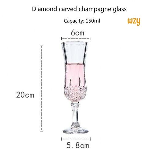 1 150 мл бриллиантовый вырезанный бокал вина бокал хрустального стекла искусство многоцелевой бренди подарочный семейный