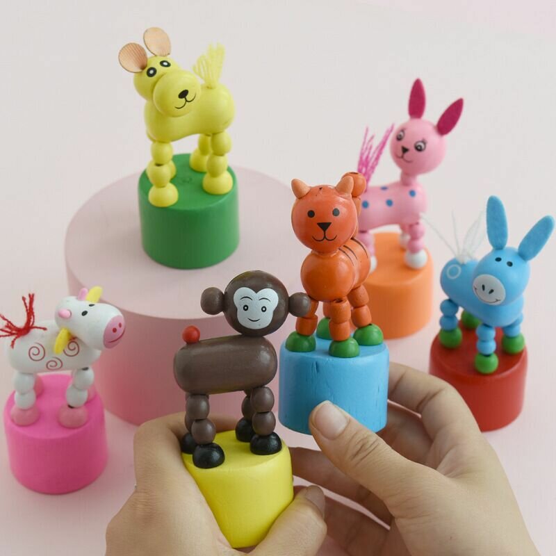 Креативные деревянные разнообразные роботы для мальчиков и девочек, милые деформированные строительные блоки,