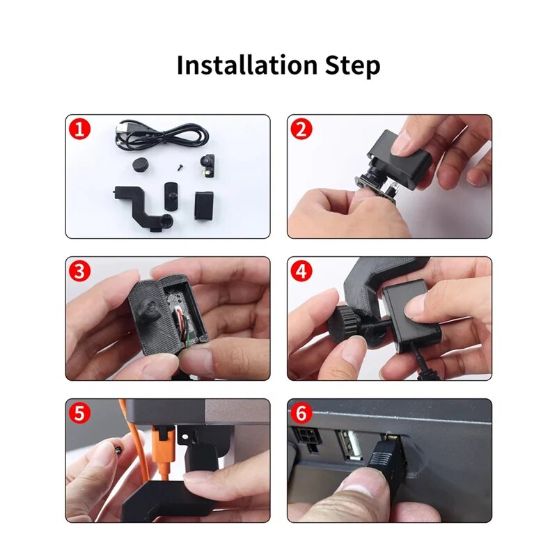 T43C-камера для ANYCUBIC Kobra 3 для ANYCUBIC Kobra 3, камера наблюдения за реальном времени, 3D-печать