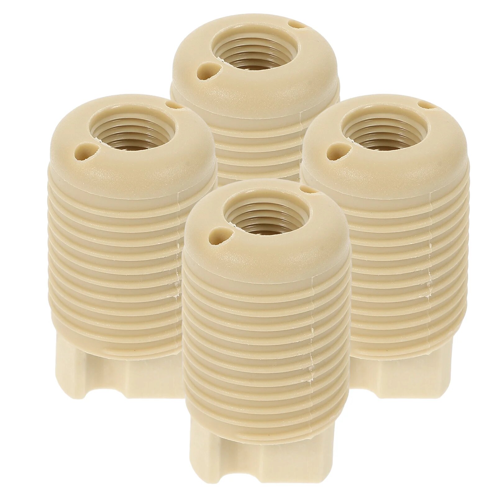 4 шт. G9 ввинчивающий цоколь для лампочки, пластиковый цоколь лампы, замена Diy, комплект ламп для люстры, детали потолочного светильника