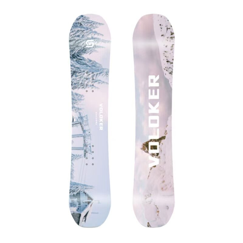 VOLOKER зимние лыжи для взрослых, 145 см, сноуборд для катания на горнолыжном курорте