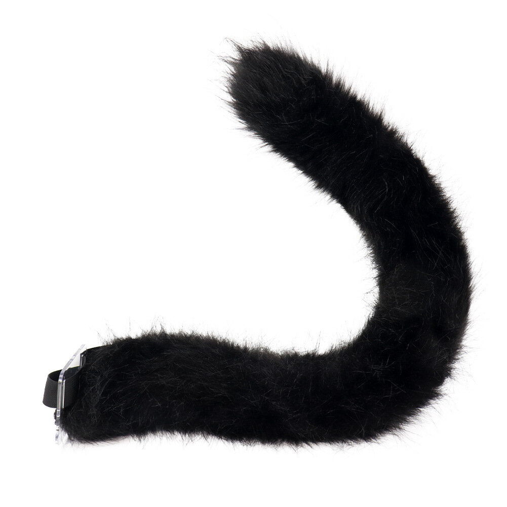 Симулированные сиамские уши, черная кошка, головная повязка с ушками, плюшевый хвост животного, набор для котенка, реквизит для косплея, аксессуары для комиксов и выставок