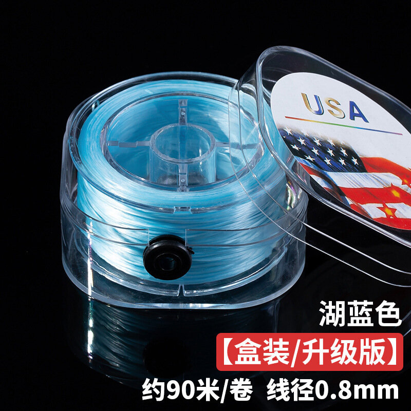 Оптовая эластичная нить для бусин, плоская нить для нанизывания бусин, эластичный шнур для ювелирных изделий, нить для браслета из кристаллов и жемчуга