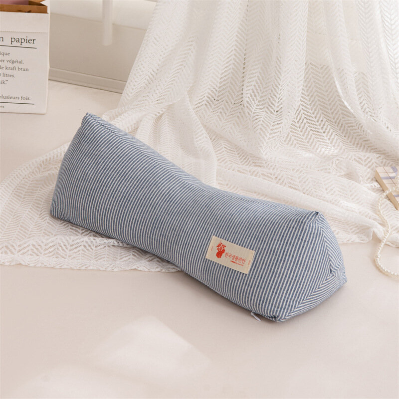 Подушка из гречневой шелухи для поддержки шеи, домашнее использование для взрослых, помощь для сна, цилиндрическая поддержка спины, твердая подушка, для всего головы