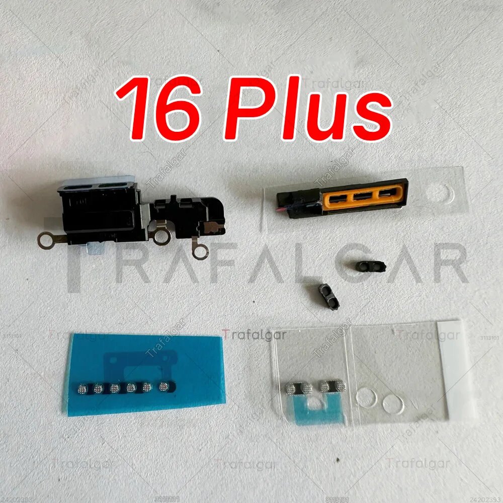 Полный комплект пылезащитной сетки для iPhone 16 Pro MAX 16 Plus, громкоговоритель, микрофонная сетка, антигриль, запасные части 16Plus